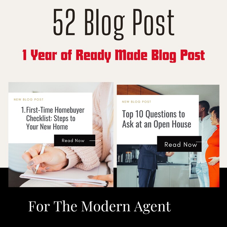 52 Done-for-you Real Estate Blog Posts | Real Estate Articles | REALTOR ...