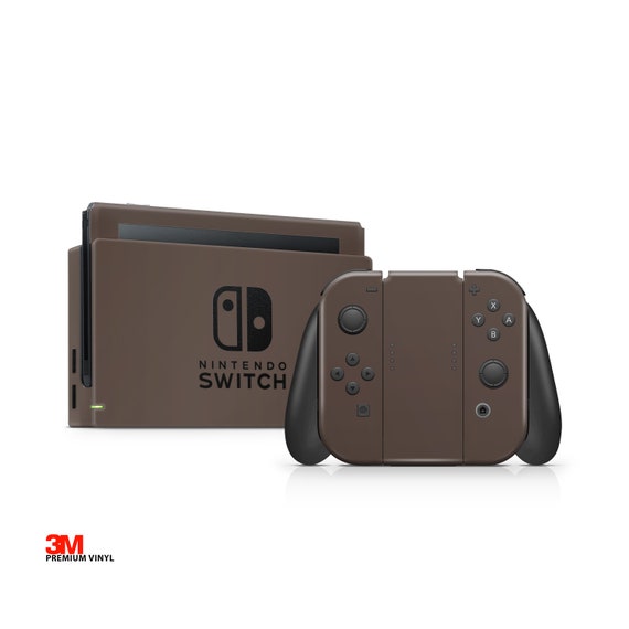 Dark Brown Nintendo Switch Decal Nintendo Switch OLED Skin - Etsy