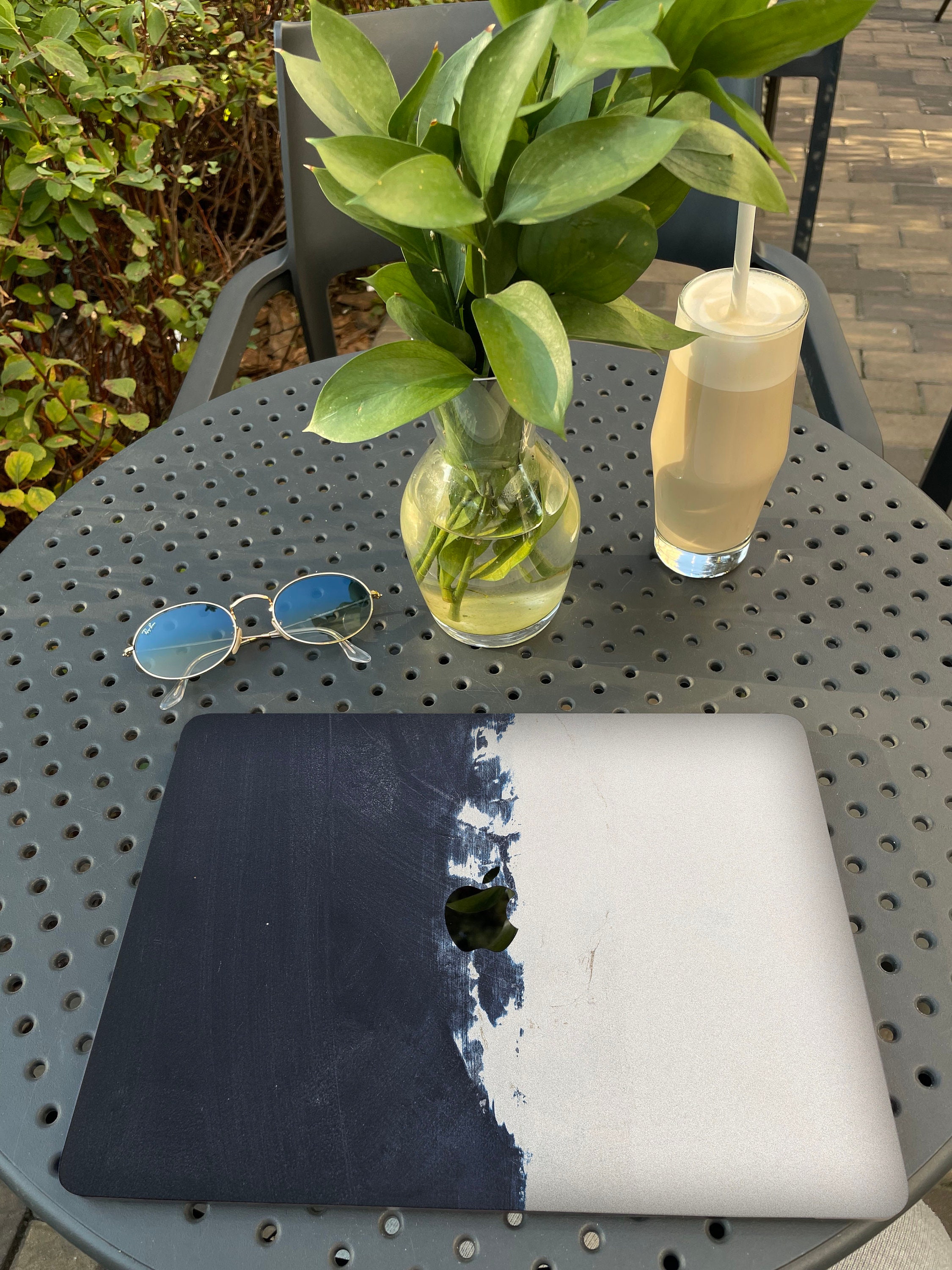 Black White MacBook Skin MacBook Decal MacBook Sticker for Laptop New ...