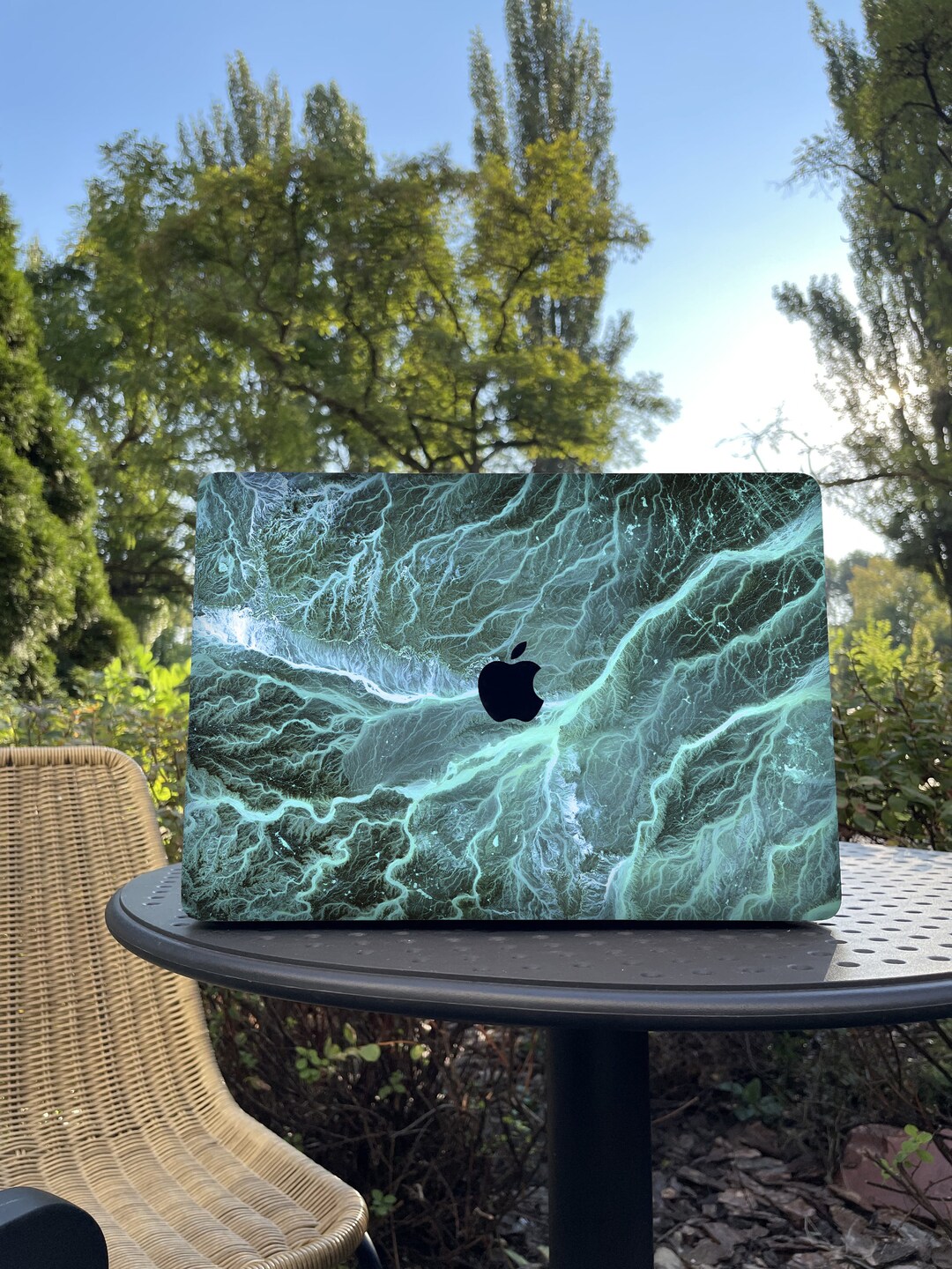 Sea Waves Blue MacBook Skin MacBook Decal MacBook Sticker for Laptop - Etsy