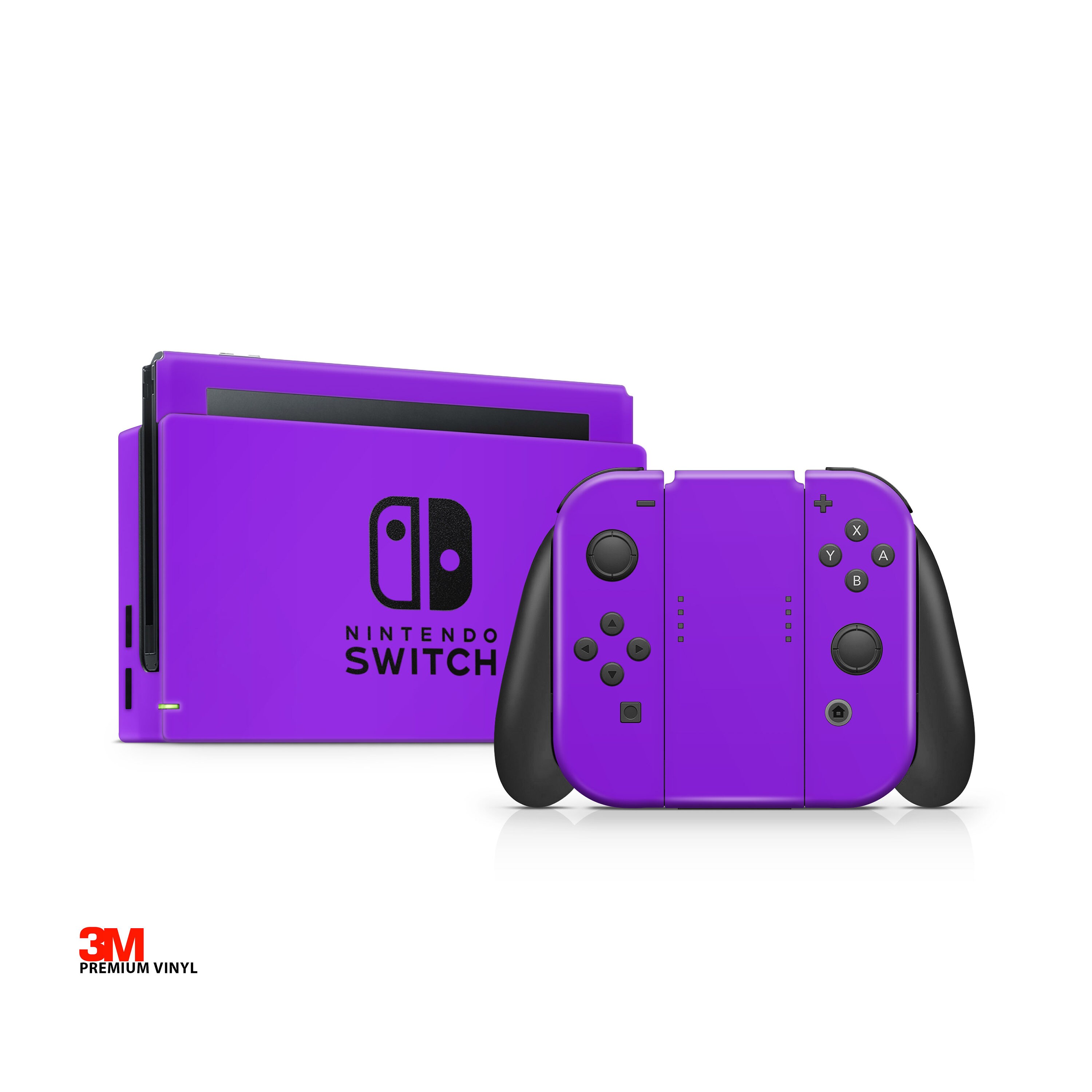 Purple Nintendo Switch Decal Nintendo Switch OLED Skin - Etsy
