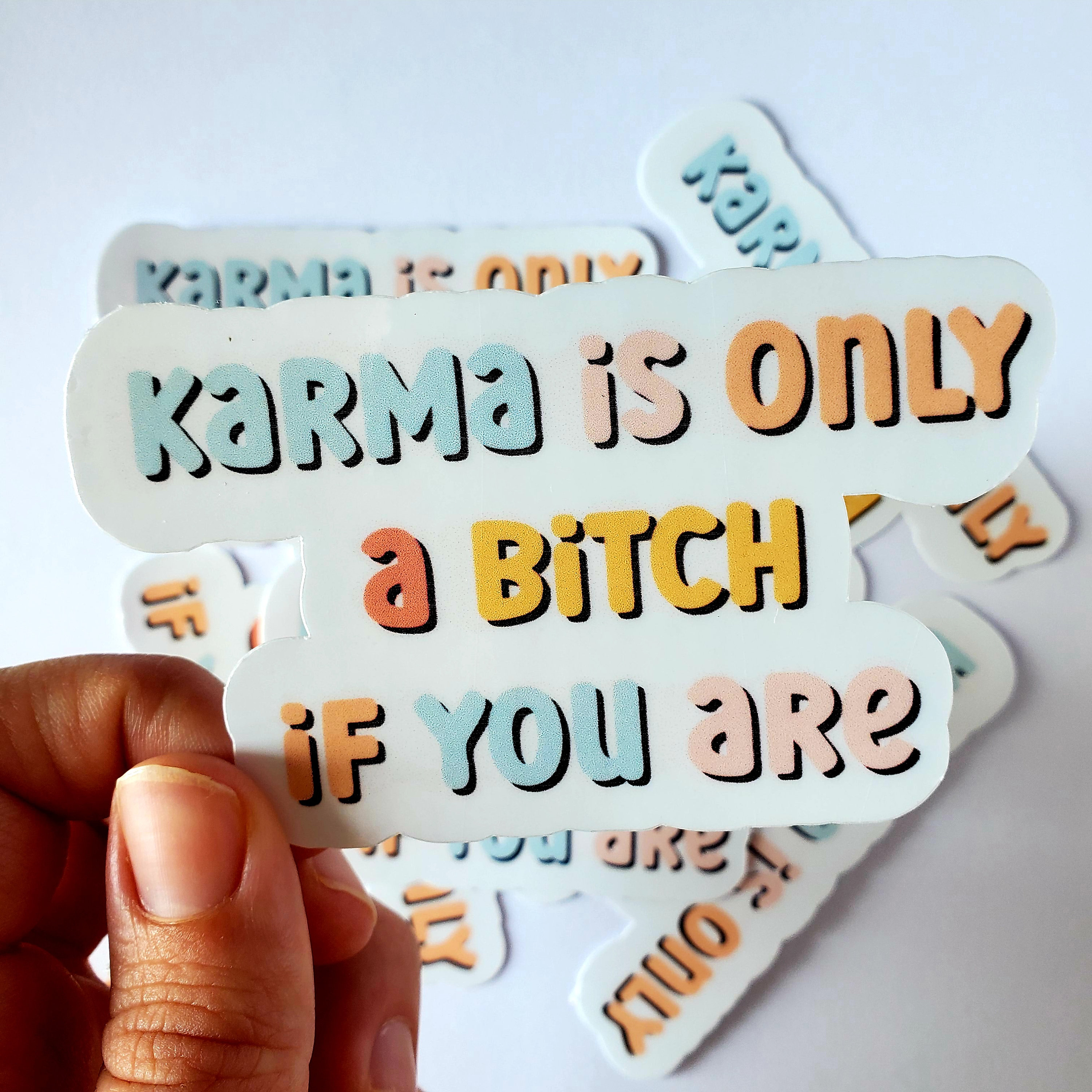 Profanity Sticker Curse Word Cuss Cute Girly Explicit Funny Sarcastic ...