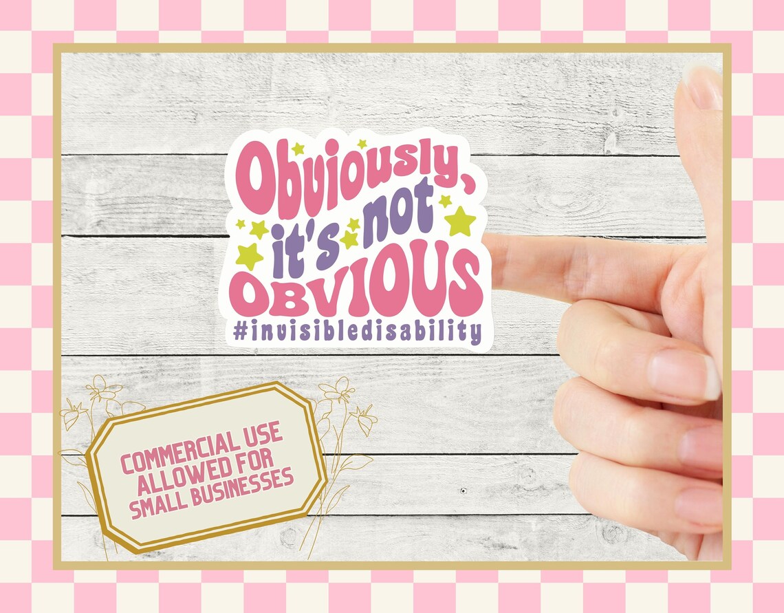 Invisible Disability Quote Svg Cut File for Cricut or Silhouette Also ...