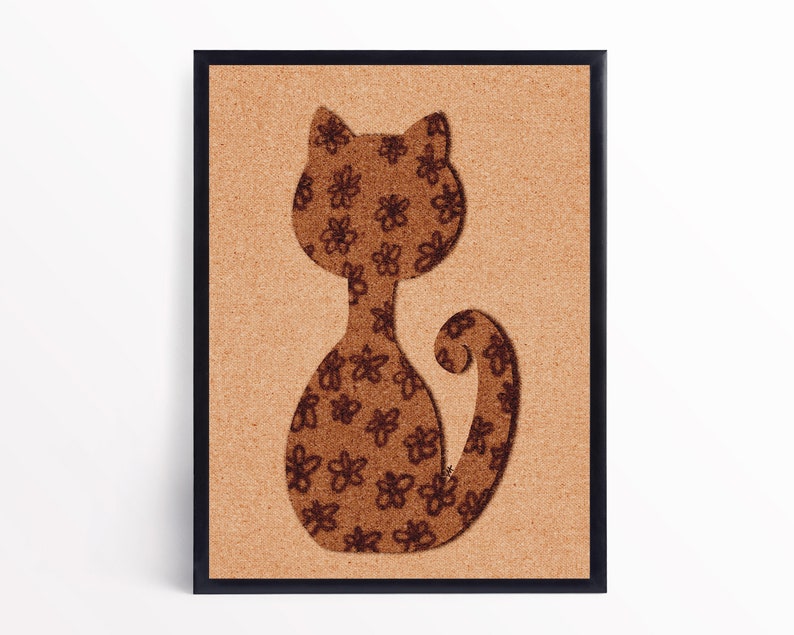 Bundle Printable Cat Wall Art Printable Cat Art Cat Printables 3 Cat ...