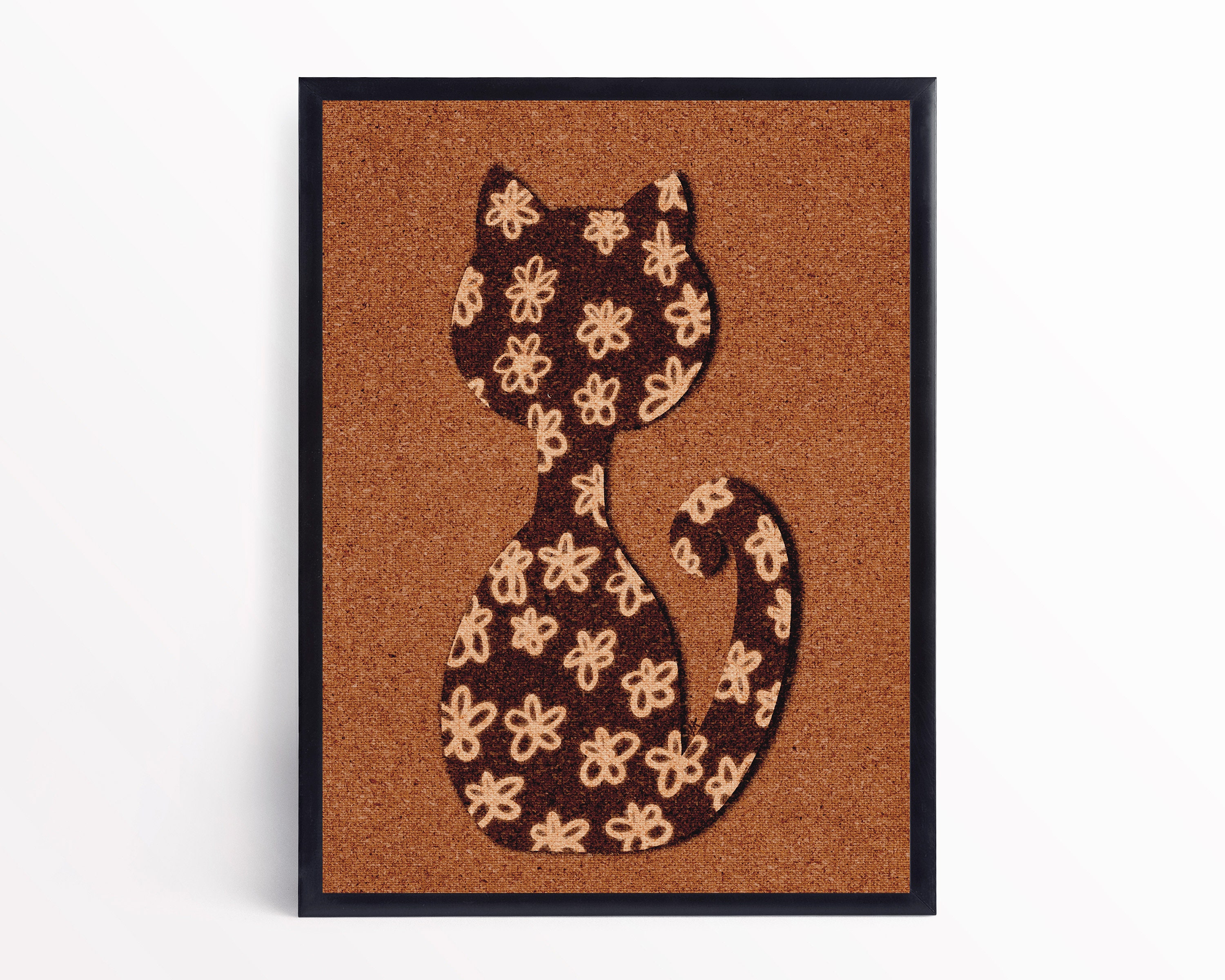 Bundle Printable Cat Wall Art Printable Cat Art Cat Printables 3 Cat ...