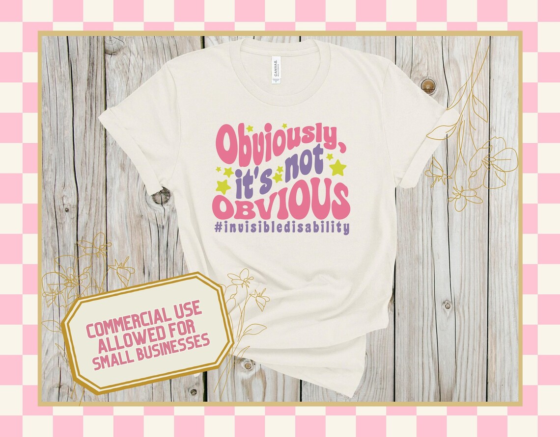 Invisible Disability Quote Svg Cut File for Cricut or Silhouette Also ...