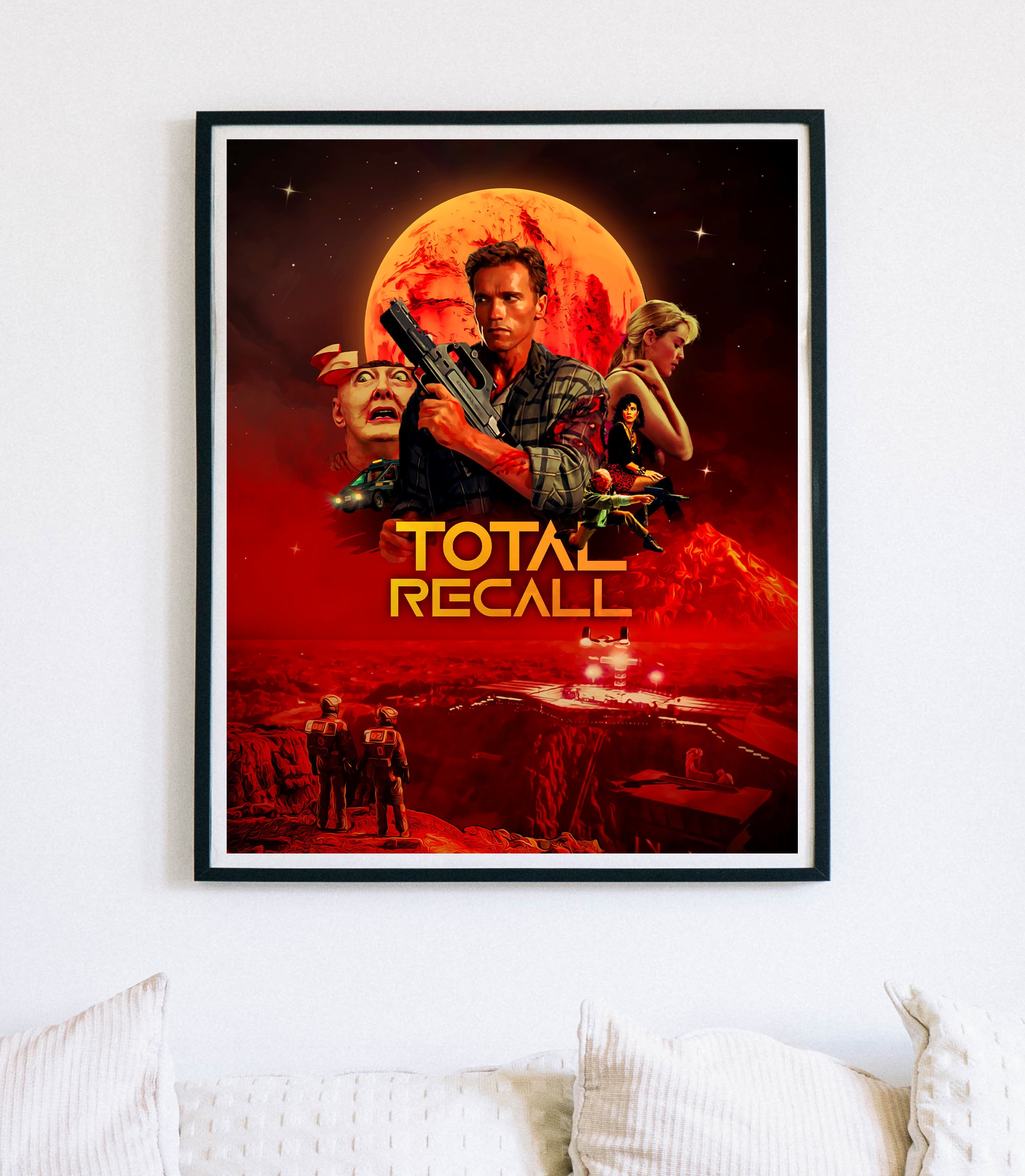 Total Recall Poster - Etsy