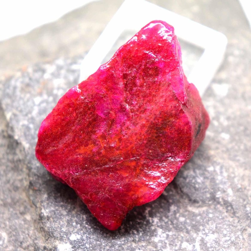 Uncut Ruby - Etsy