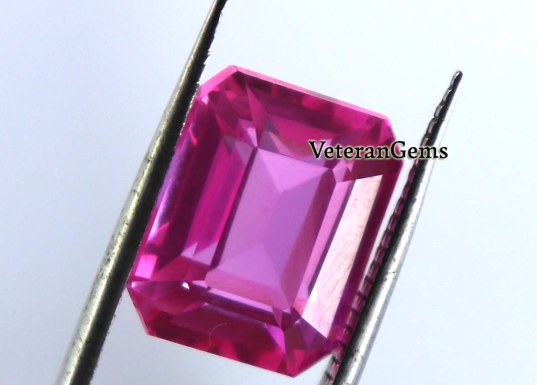 Natural Spinel 9.60ct Emerald Cut Spinel Stone Certified Spinel ...