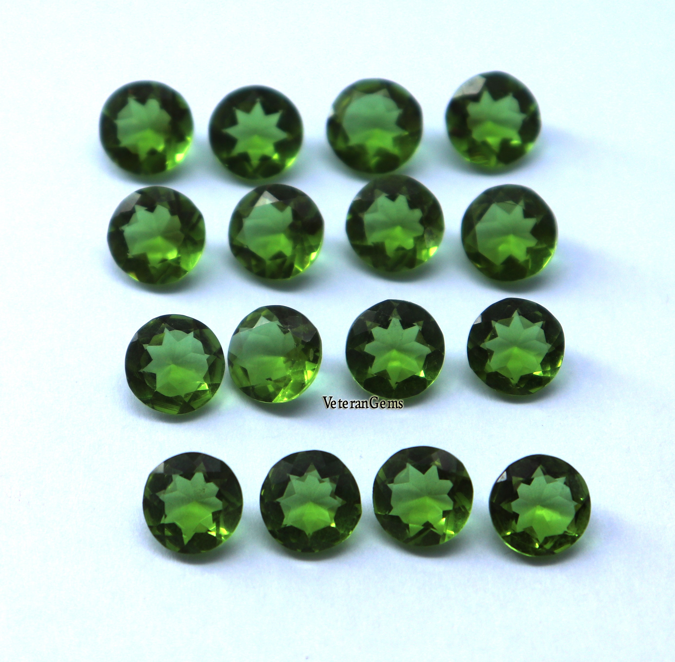 Natural Alexandrite Lot 10 Ct 6mm Round Cut Faceted Certified | Etsy