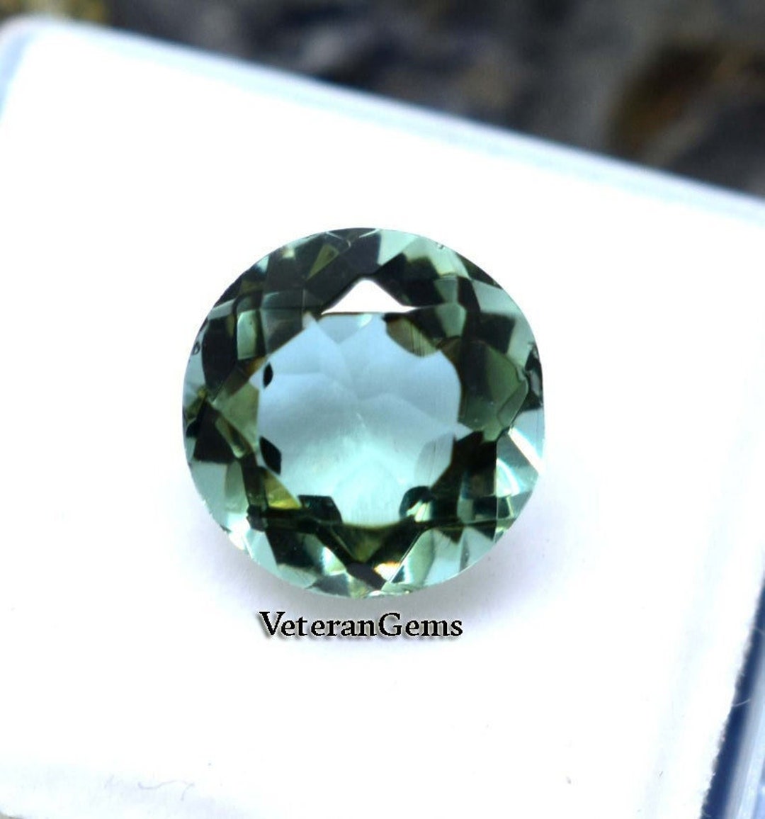 10.6carats Natural Alexandrite Round Cut Faceted Multi Color Changing ...