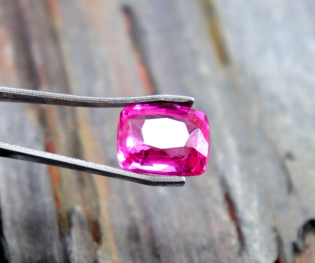 CGI Certified Spinel Gemstone Pink Spinel Stone Natural Spinel Faceted ...