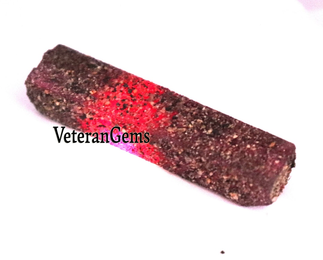 176ct Natural Certified Uncut Shape African Red Ruby Rough Gemstone ...