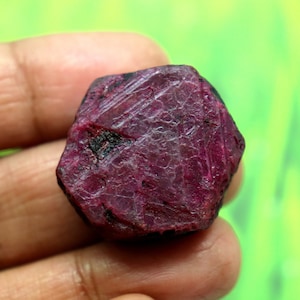 Earthmined Raw Rough Ruby Gemstone Rough Chunk Red Ruby From - Etsy