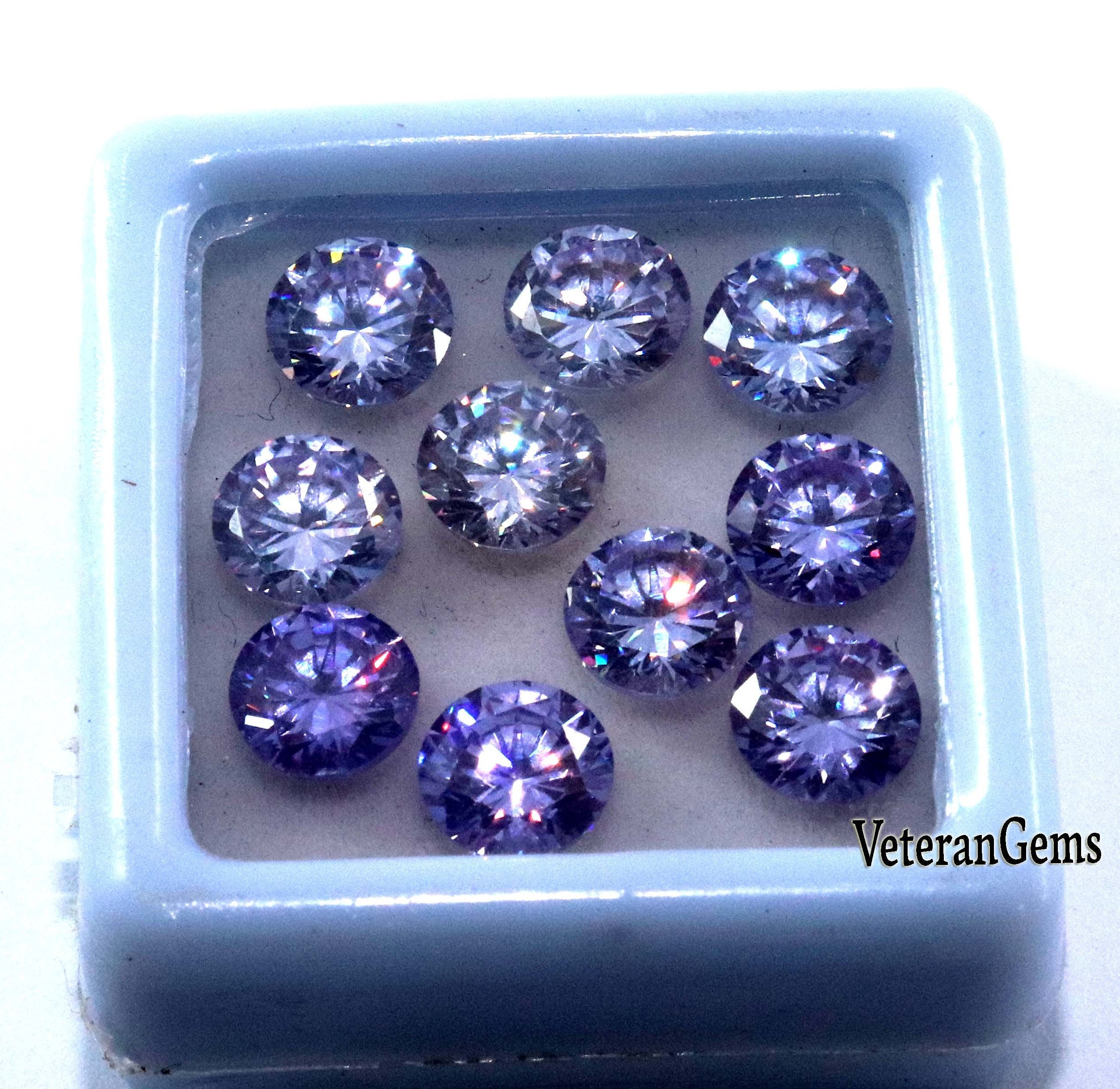 Natural Alexandrite Round Cut 6mm 2pcs to 30pcs Lot Loose - Etsy