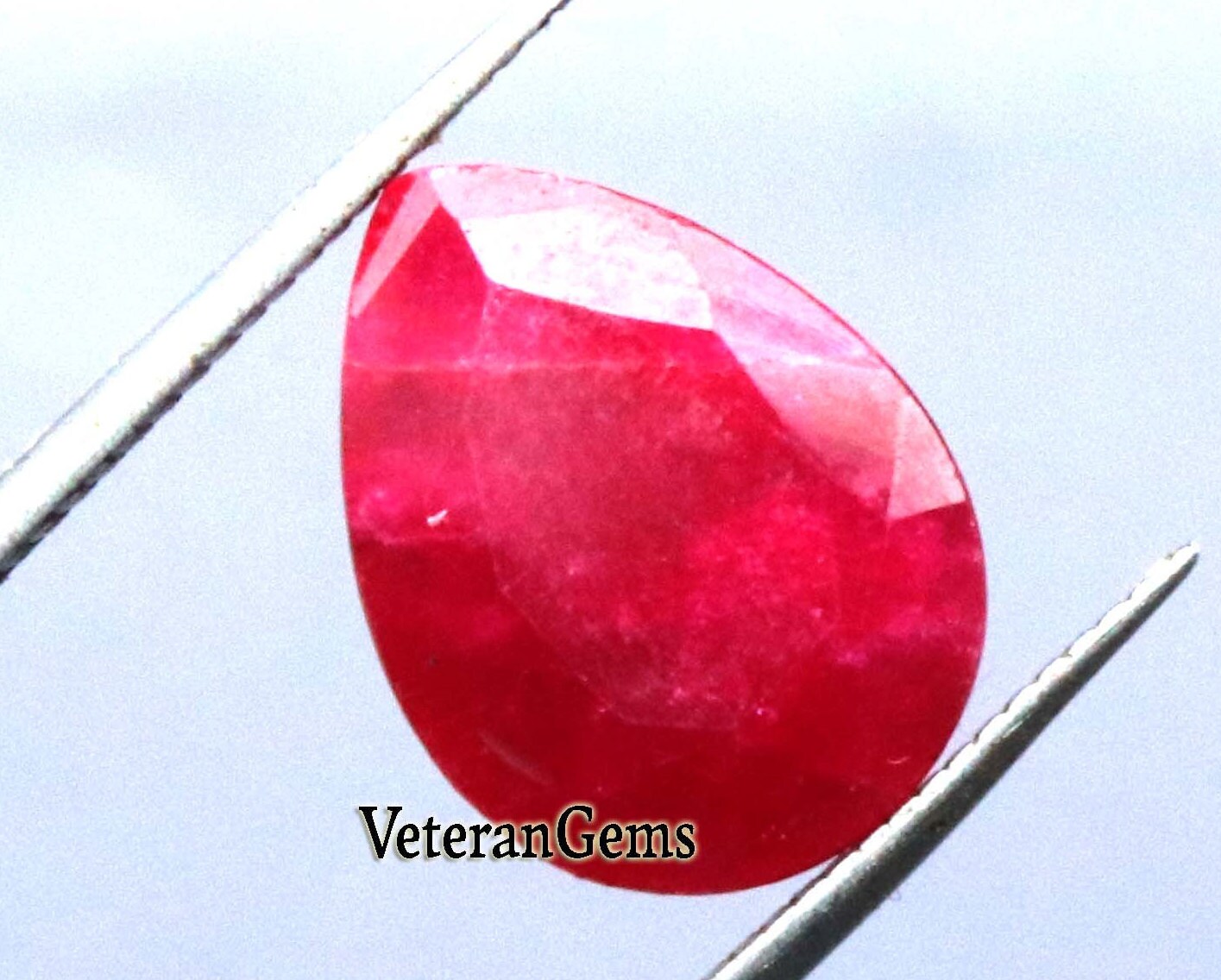 Natural Beryl Red Bixbite 5.90CT Loose Beryl Pear Cut Shape | Etsy