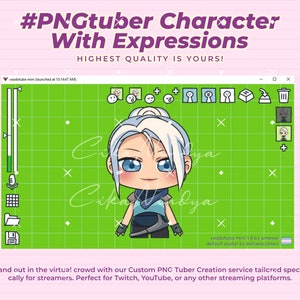 PNG Tuber, Pngtuber Model, Pngtuber Premade, Pngtuber Commission ...