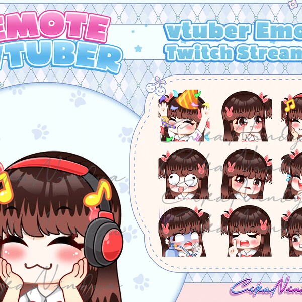 Vtuber Anime Icons - Etsy