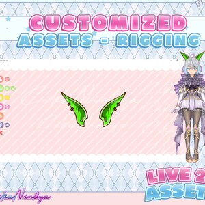 Vtuber Assets, Twitch Assets, Stream Assets, Live2d Asset, Design Asset ...