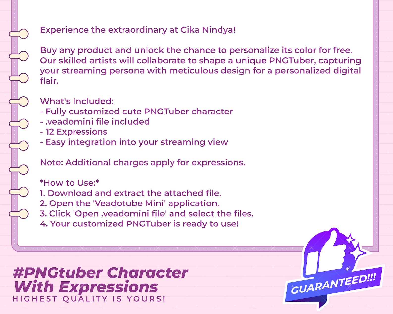 PNG Tuber Adorable Chibi PNG Tuber Pack for Anime Lovers 12 Expressions ...