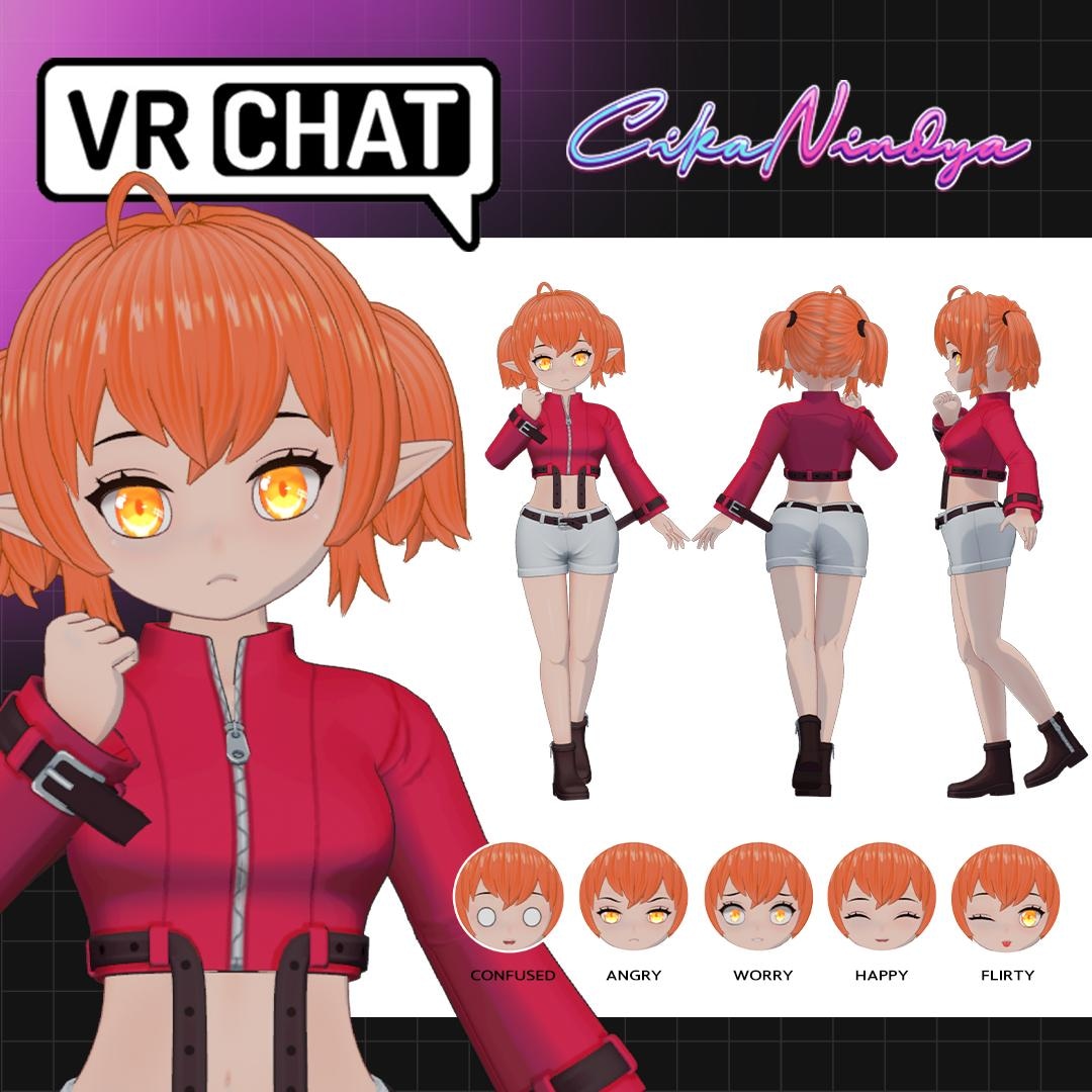Vrchat Avatar | Fantasy-themed VR Model Ivy for Vrchat | Vrchat ...