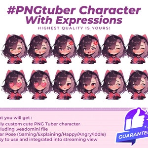 PNG Tuber | Inspiring Chibi Pngtuber Characters for Streamers ...