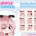 Vtuber Emote Emote Raid Emote Emote Commission Game Emote - Etsy