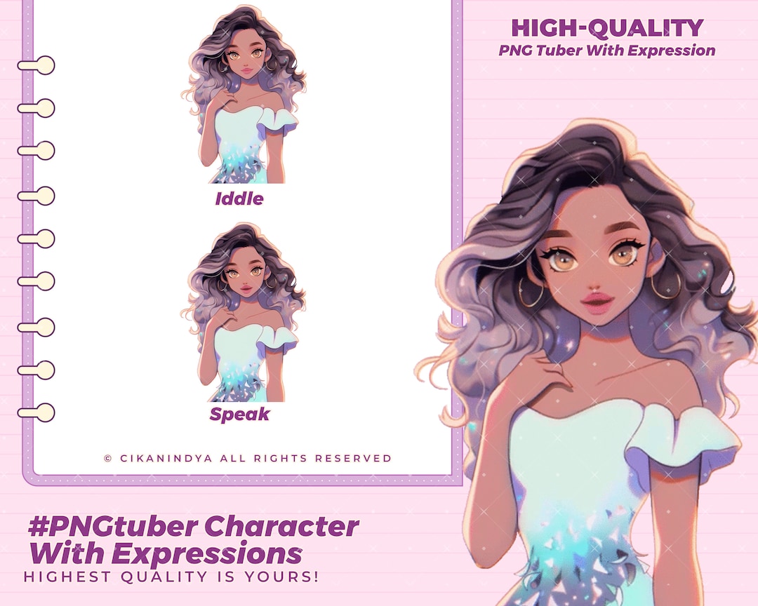 PNG Tuber, Pngtuber Premade, Pngtuber Commission, Pngtuber Avatar ...