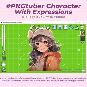 Stream in Style With Unique PNG Tuber for Streamer - PNG Tuber, Gif ...