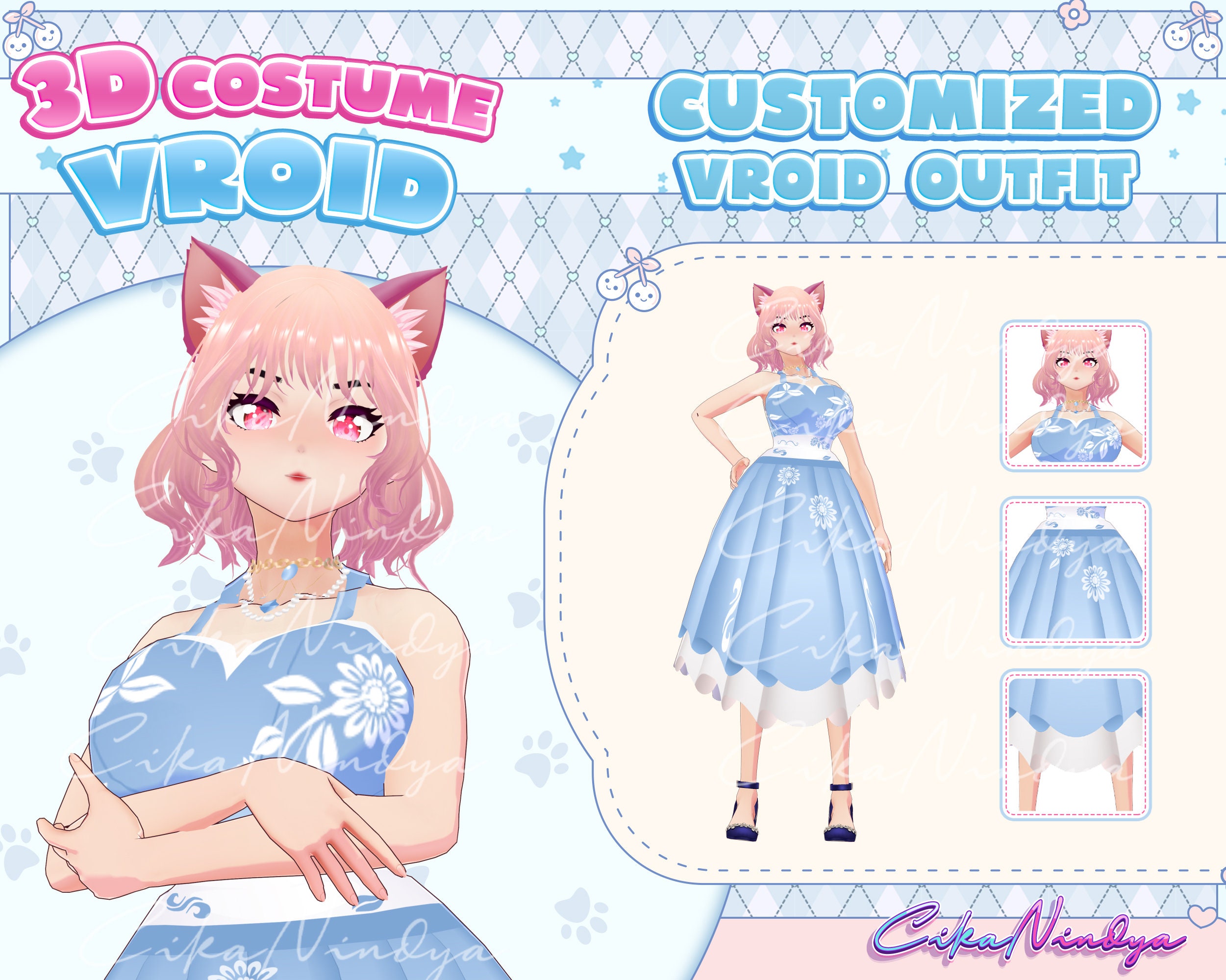 Discover Your Avatar's Style With 3D Vroid Costume Baby - Etsy