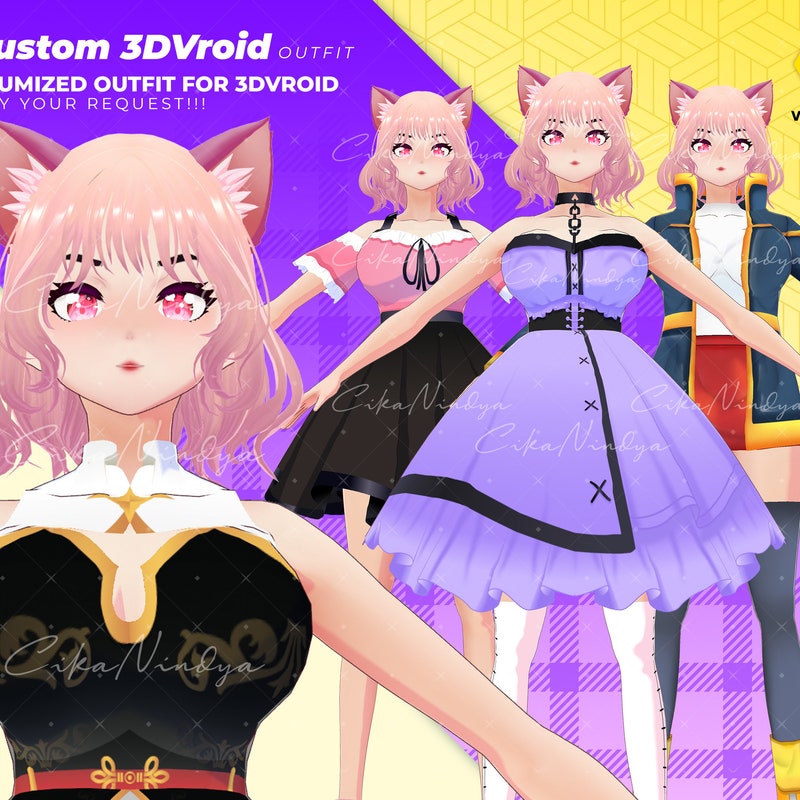 Vroid Accessories - Etsy