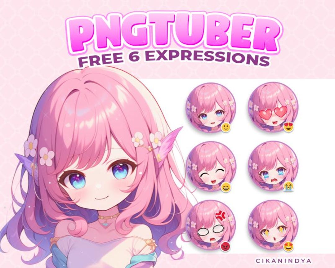 Ethereal Fairy Pngtuber – Animated Character With Pastel Charm - Etsy