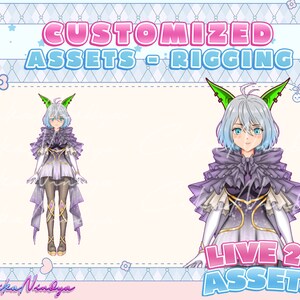Vtuber Assets, Twitch Assets, Stream Assets, Live2d Asset, Design Asset ...
