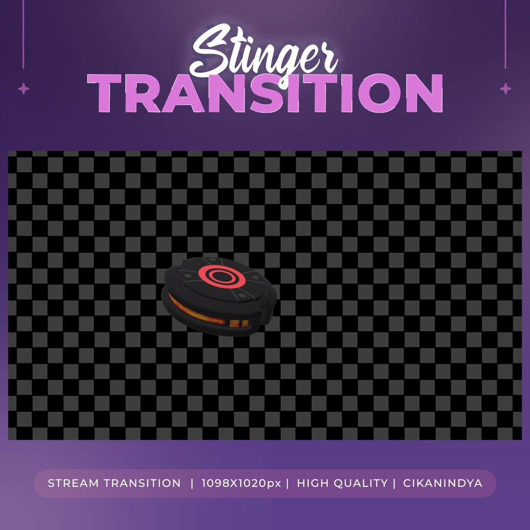 Twitch Stringer | Transition Screen | Dynamic Bomb Stinger | Animated ...