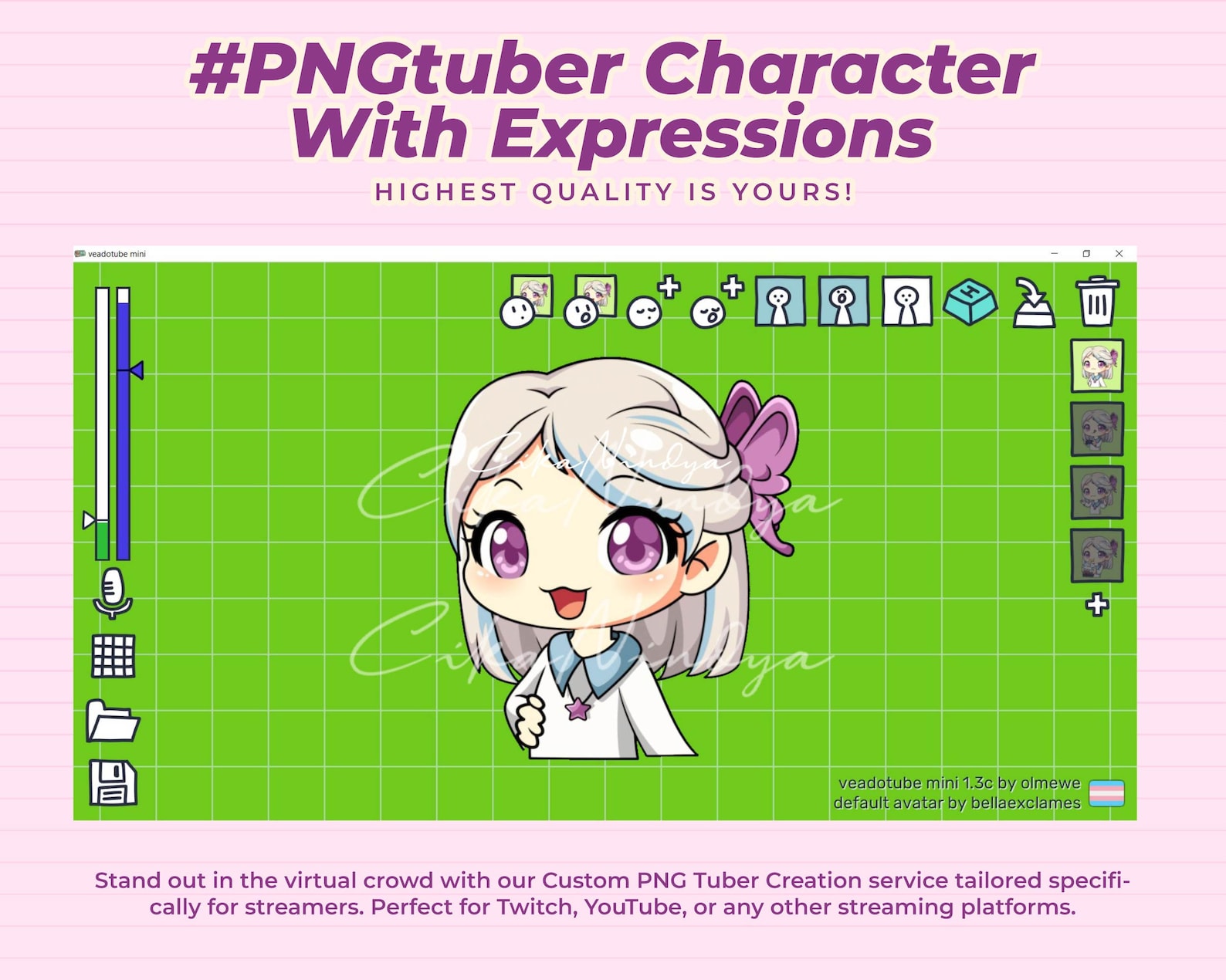 PNG Tuber, Png Tuber Twitch, Gif Pngtuber, Pngtuber Model, Pngtuber ...