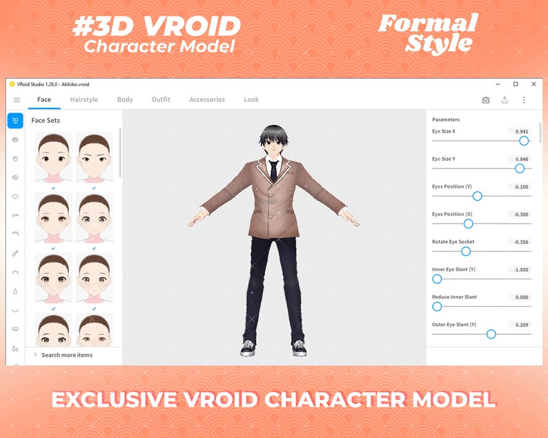 Virtual Influencer With 3D Model Anime Male Akihiko for Aspiring ...