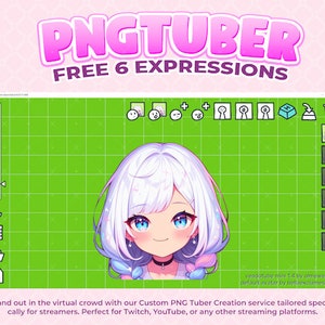 PNG Tuber | Adorable Characters for Streamer Excellence | Get 6 Poses ...