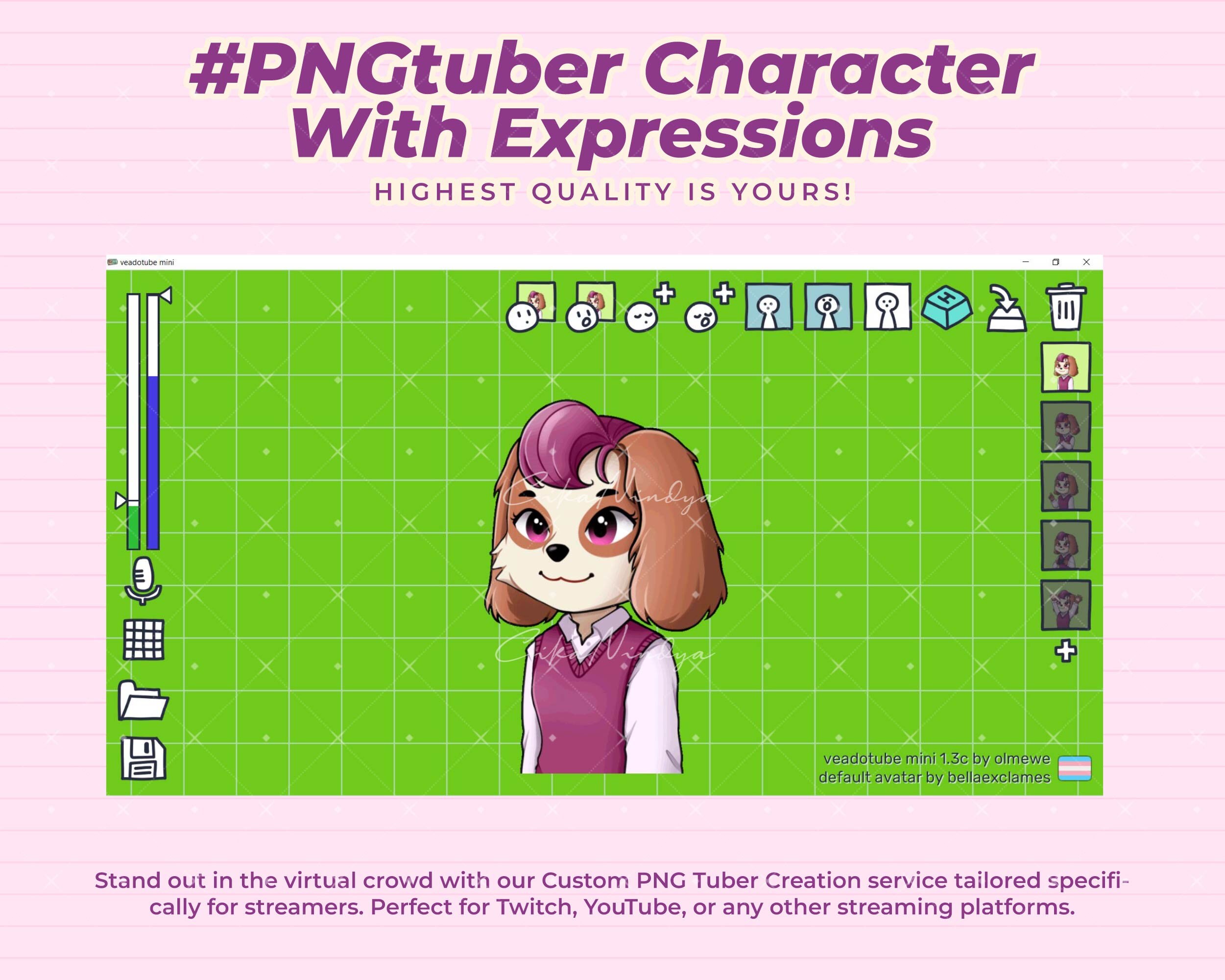 Decorate Your Streaming Space With PNG Tuber Cute Puppy for - Etsy