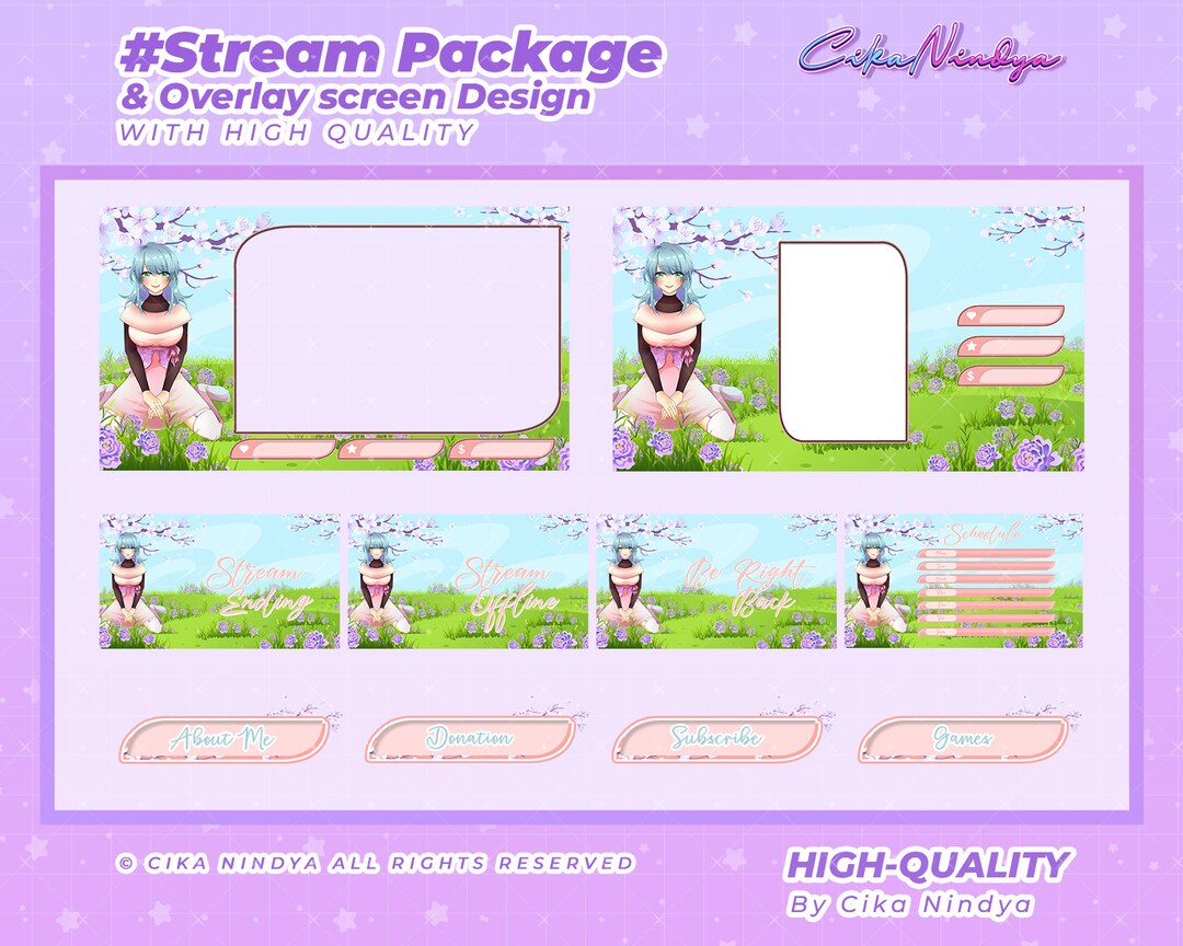 Retro Gaming Vintage Overlay Set for Nostalgic Streams - Overlay Stream ...