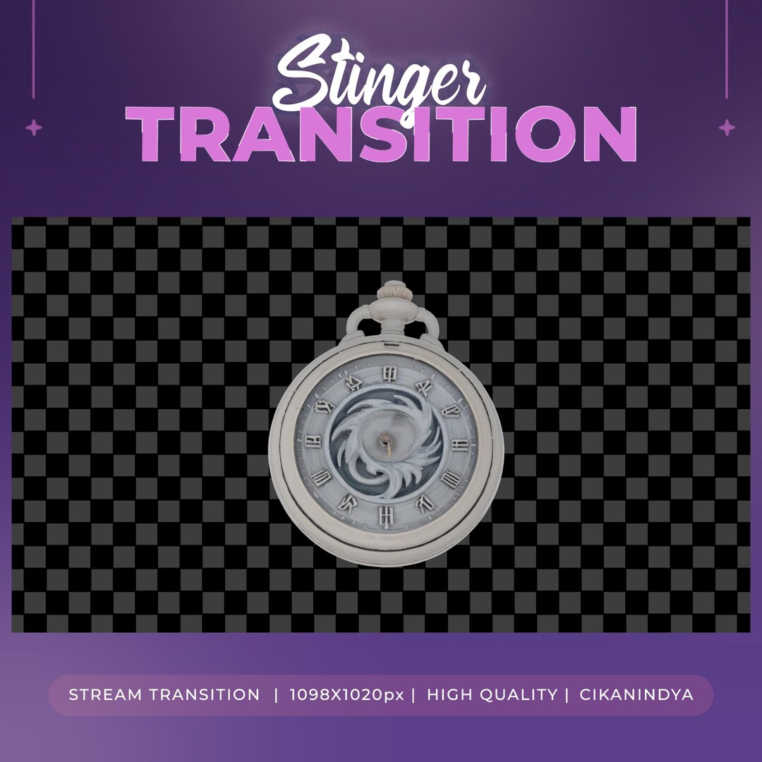 Animated Stinger Transition | Compass Spin Adventure Stream Overlay ...