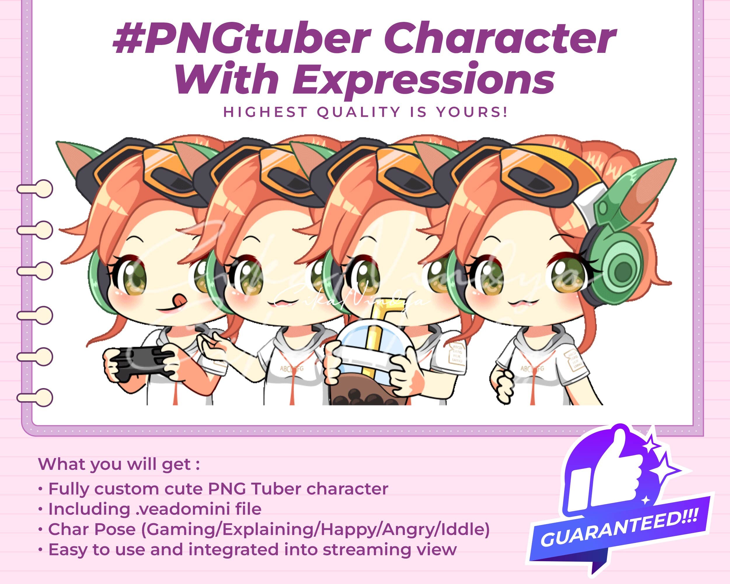 Enhance Your Stream Visuals With High-quality PNG Tuber Png Tuber ...