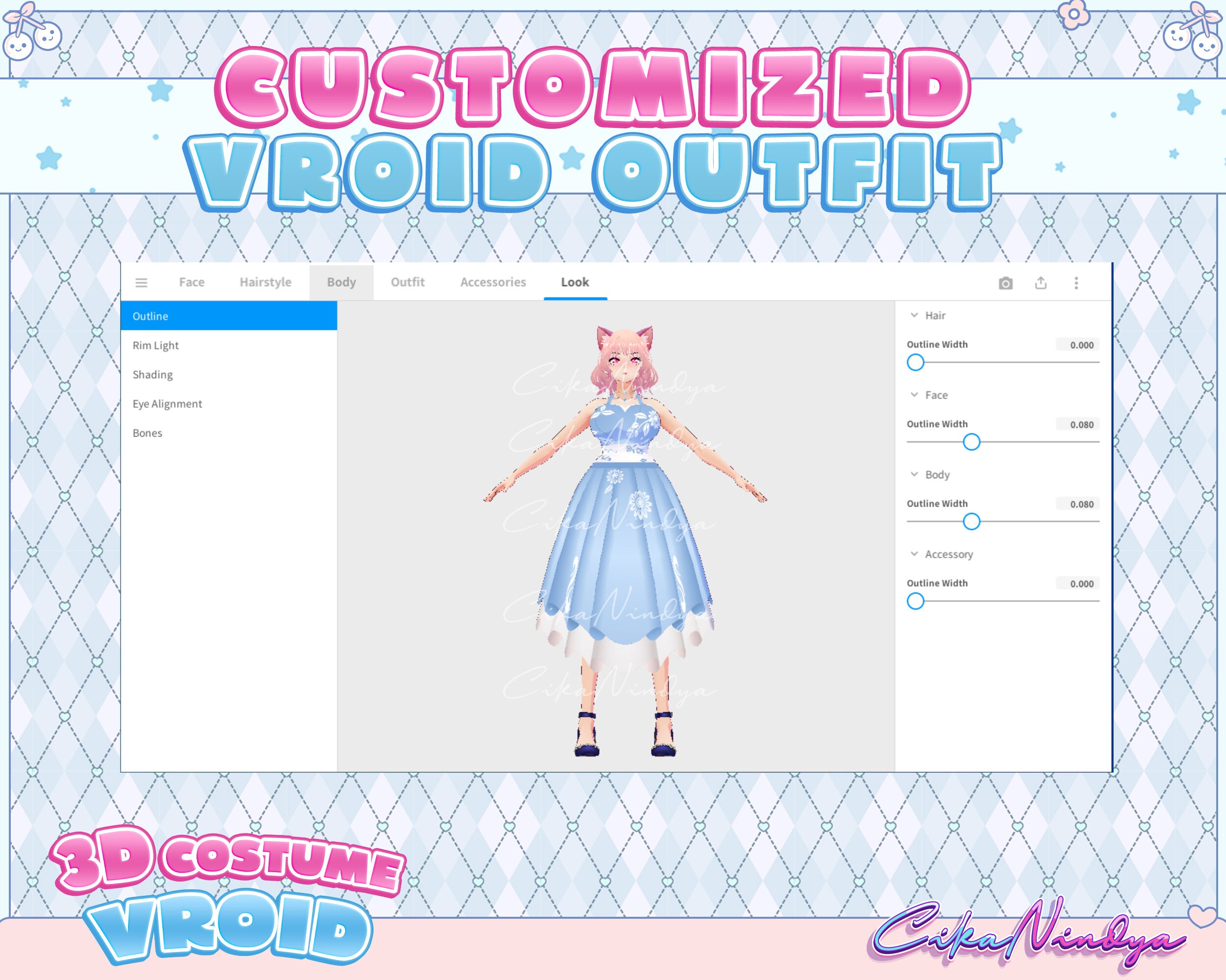Discover Your Avatar's Style With 3D Vroid Costume Baby - Etsy