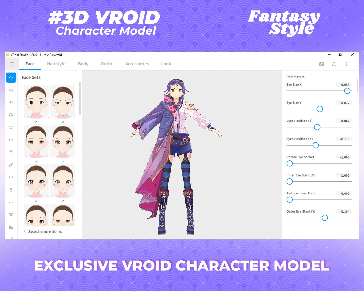 3D Vroid Character, Vroid, 3D, 3d Model Commission, 3d Model Pro Gamer ...