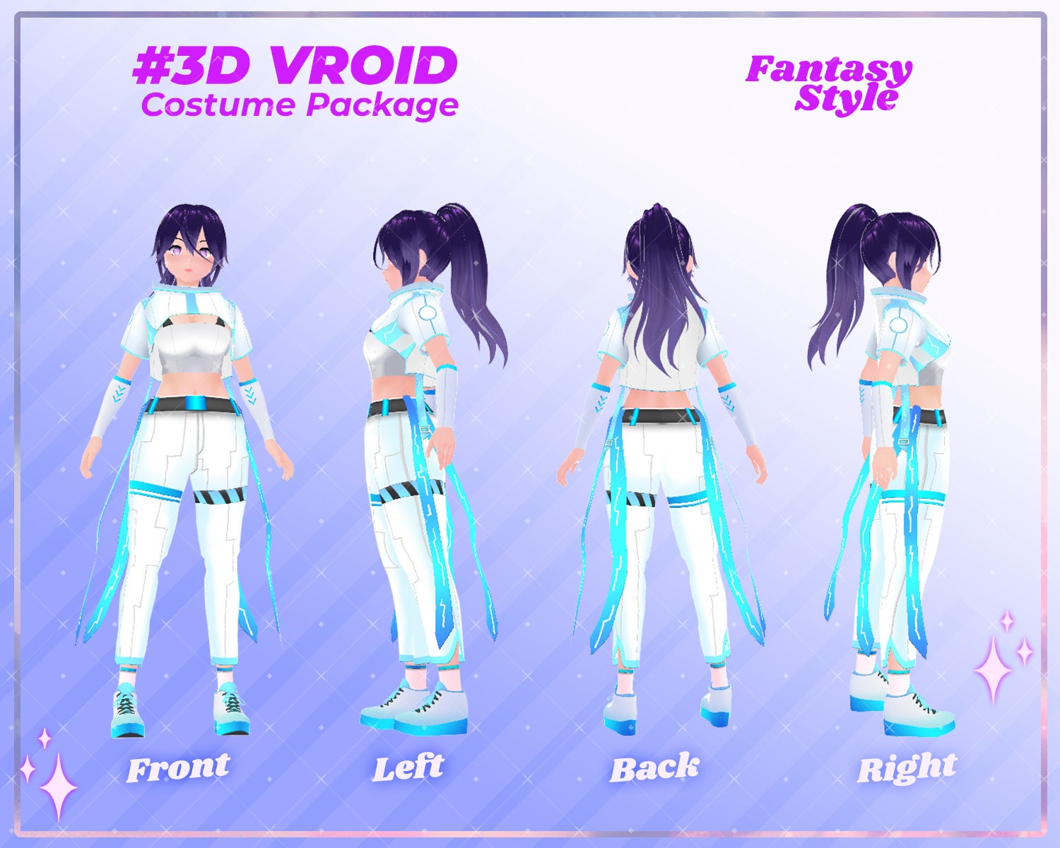 Vroid Clothing Pack Sexy Clothes Costume Vroid Clothes - Etsy