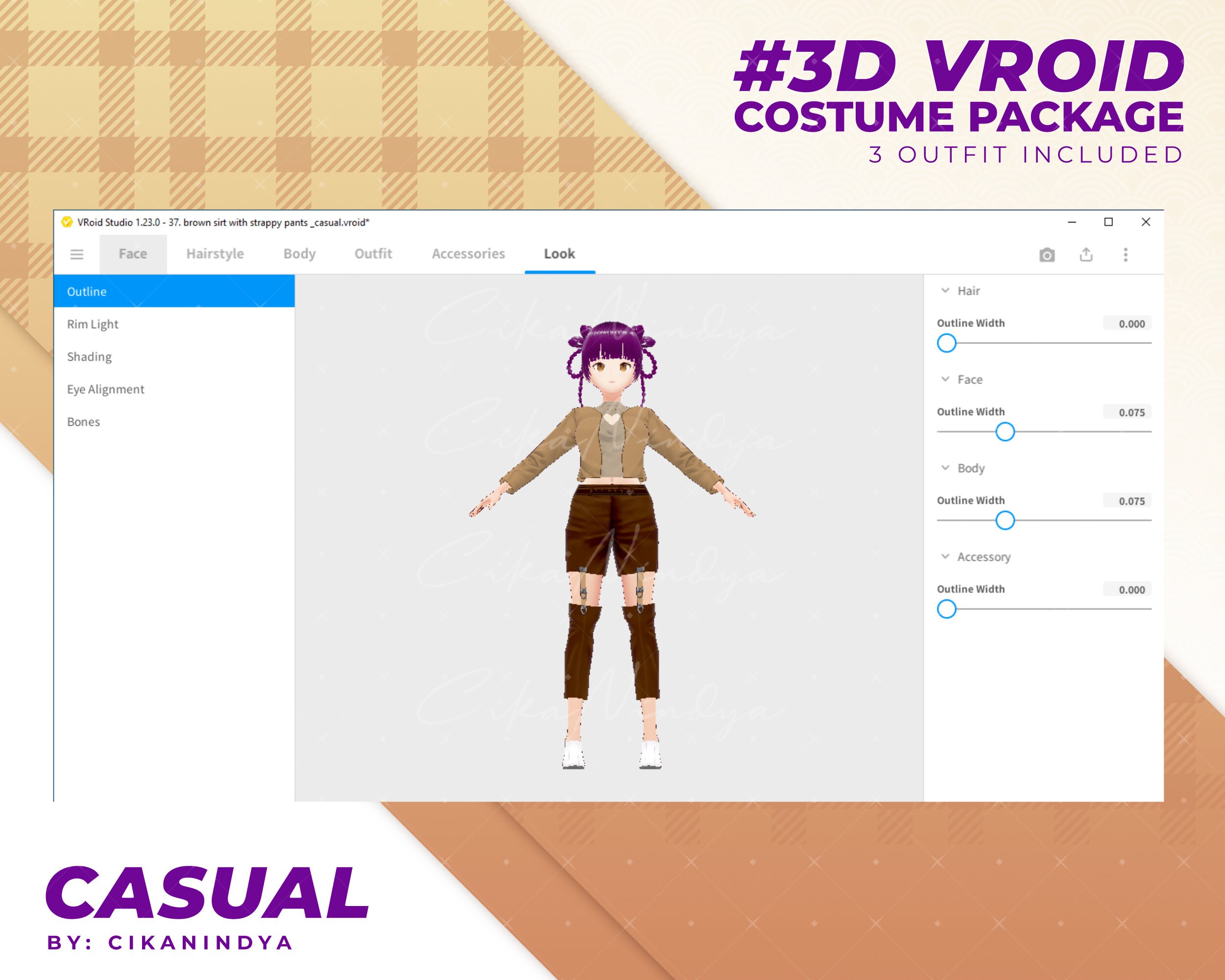 Vroid Clothing Pack Doll Clothes Vroid Clothes Costume - Etsy