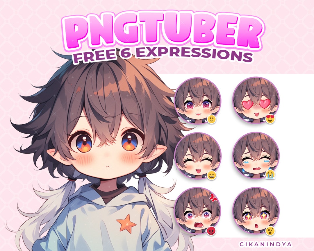 Elf PNG Tuber Avatar: 12 Poses, Fantasy Streamer - Etsy