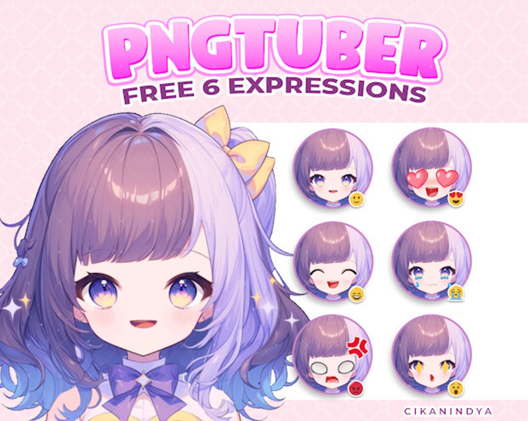 PNG Tuber | Beautiful and Cute PNG Tuber for the Perfect Streamer | Get ...