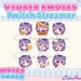 Vtuber Emote Emote Commission Anime Emote Emote - Etsy