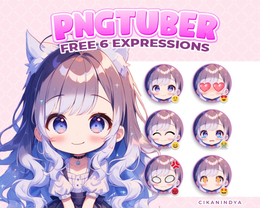 PNG Tuber | Create Engaging Streams With Little Girl PNG Tuber ...