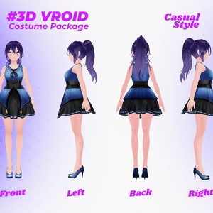 Vroid Clothing Pack | Enhance Your Streaming Experience With Casual ...